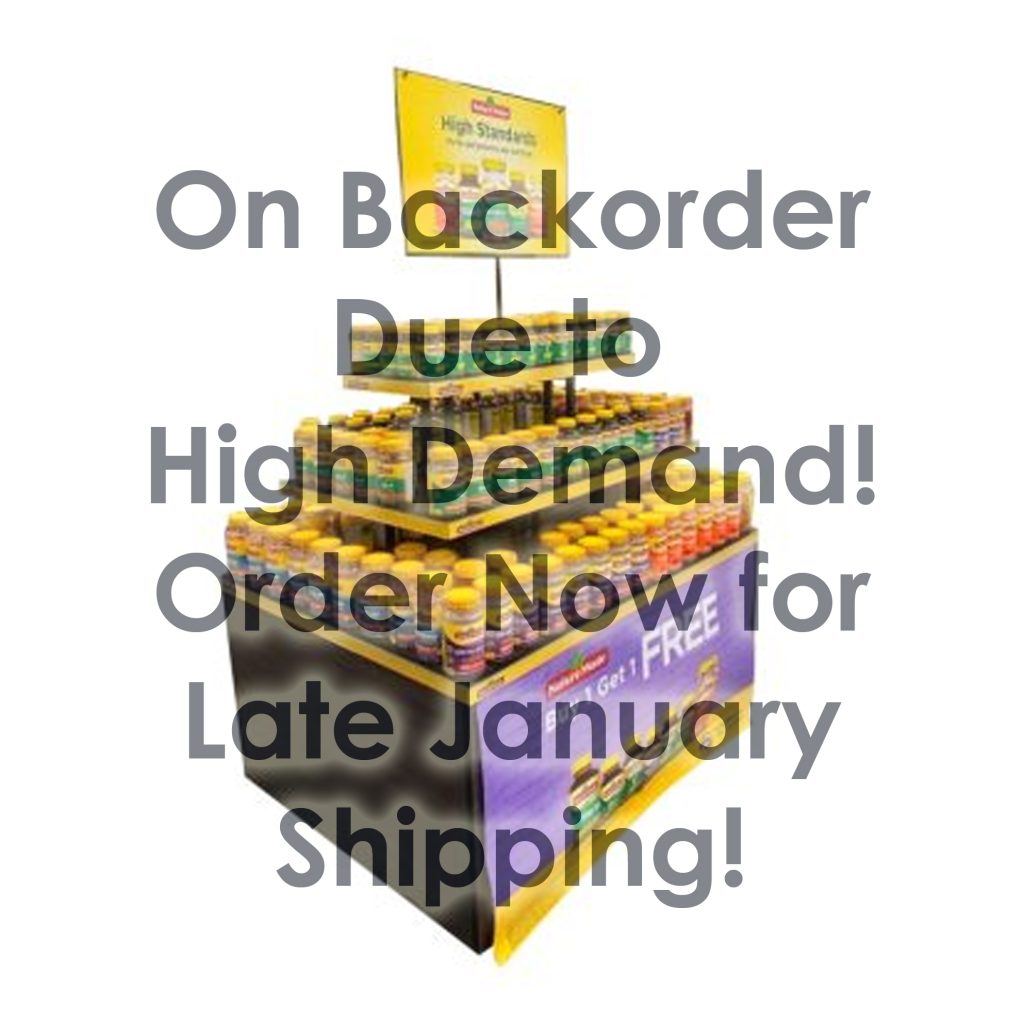 Three Tier Display Table (for Vitamins) – AMC