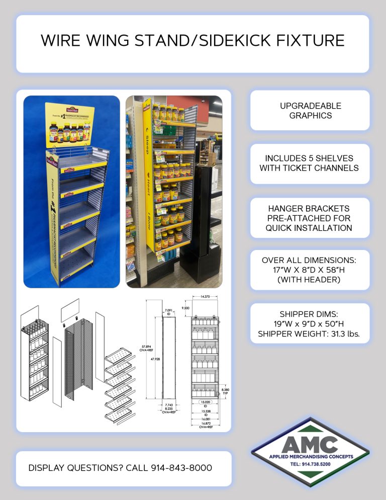 Wire Wing Stand/Sidekick Fixture – AMC